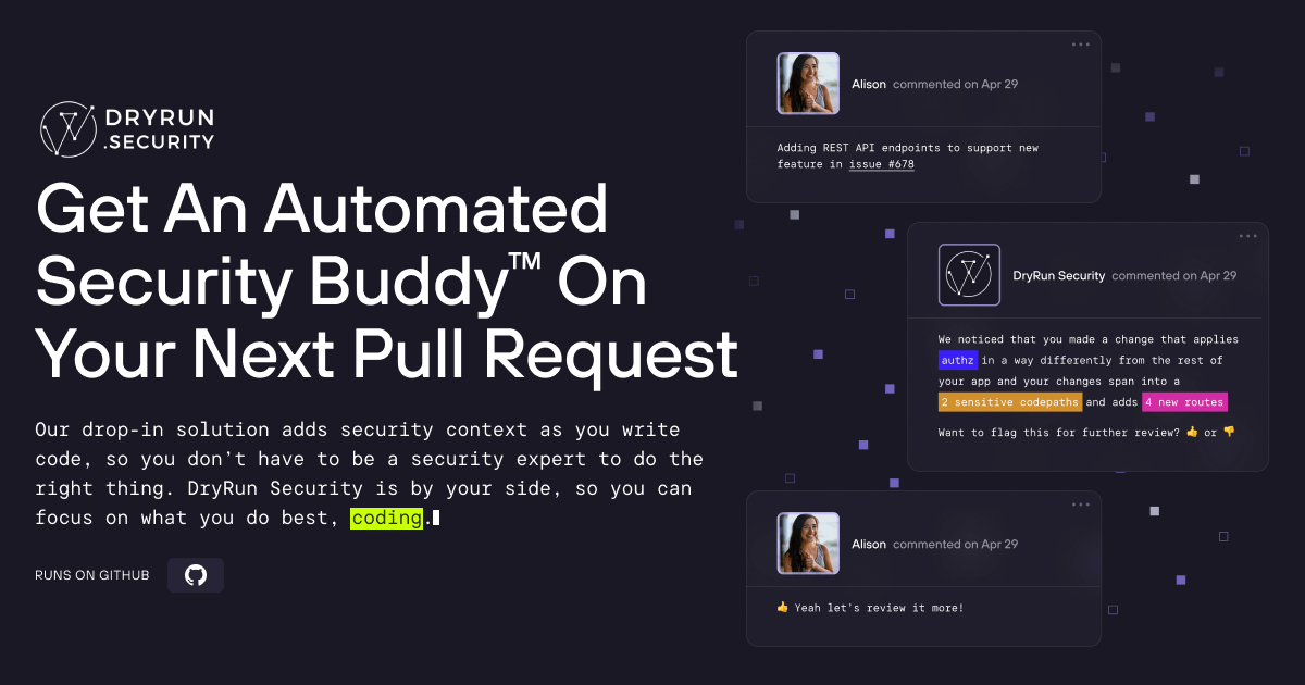 Dryrun Security | Get An Automated Security Buddy